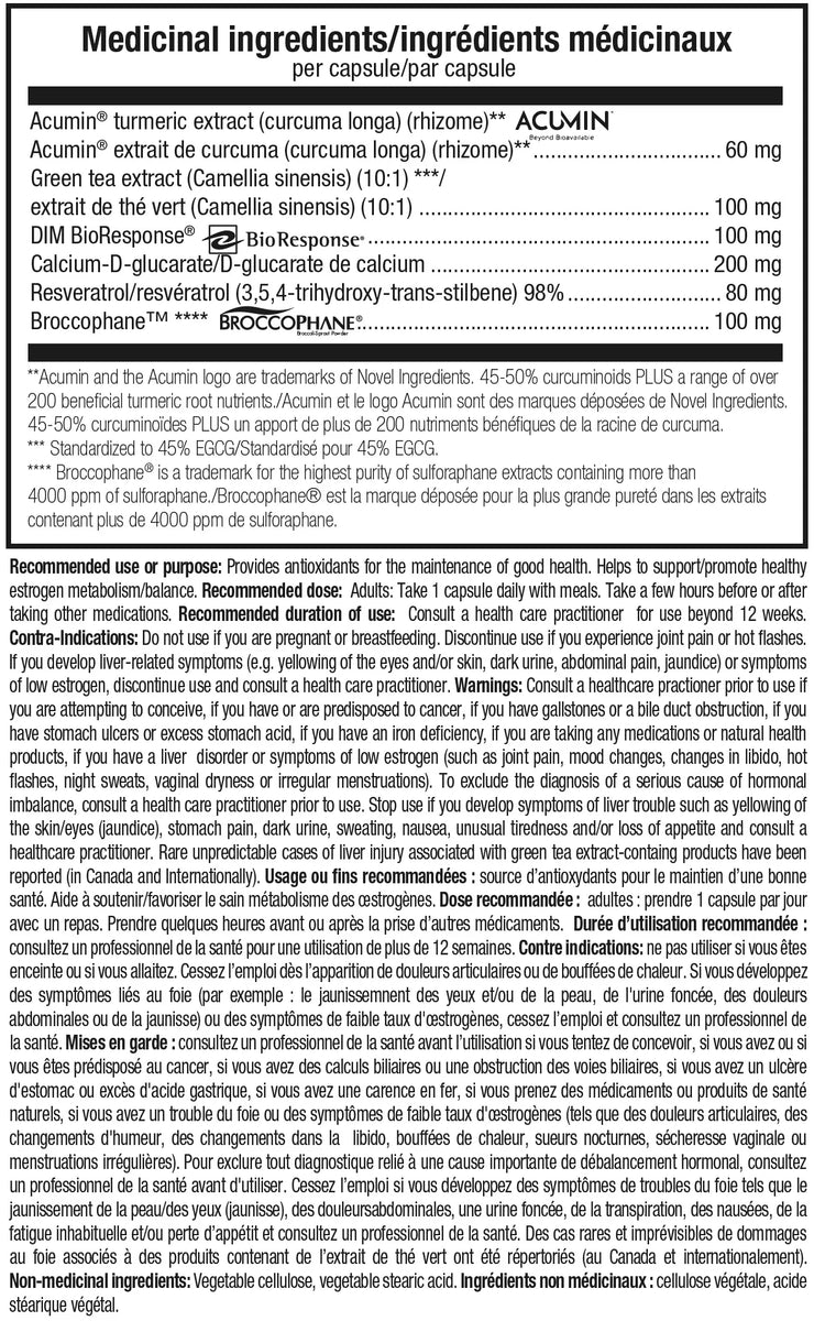 Atp Lab Estro Control 60 Caps Zone Nutrition