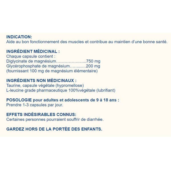 GAMMA FORCE - FORMULE MAGNESIUM – Zone Nutrition